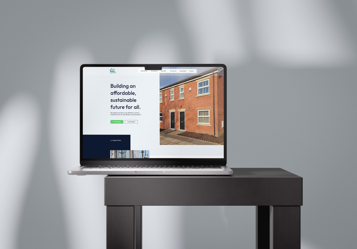MMC Eco Homes • Custom Website Design & Development Project