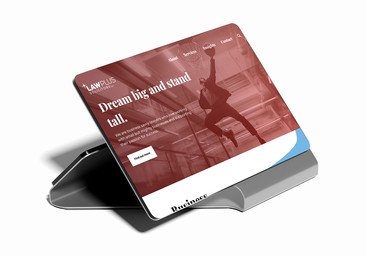 LawPlus • Custom Website Design & Development Project